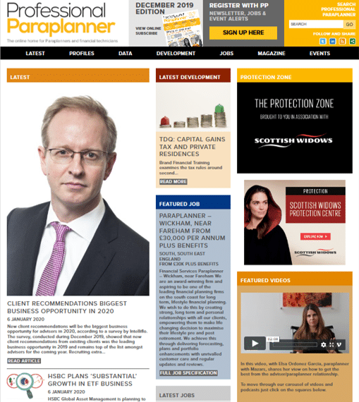 Professional Paraplanner - Research in Finance